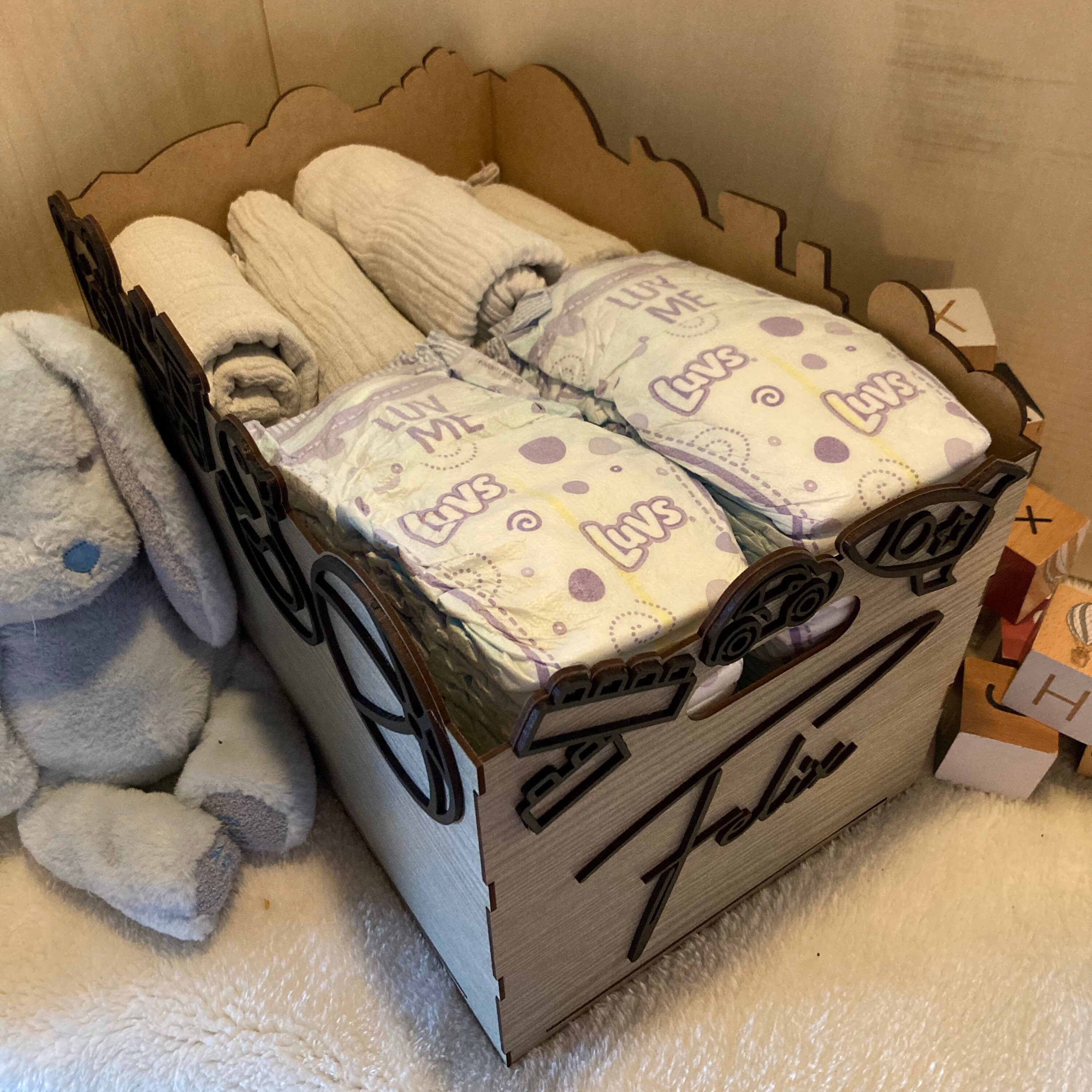 Kids Toys / Diaper / Books / Decoration Storage Box Crate | Etsy