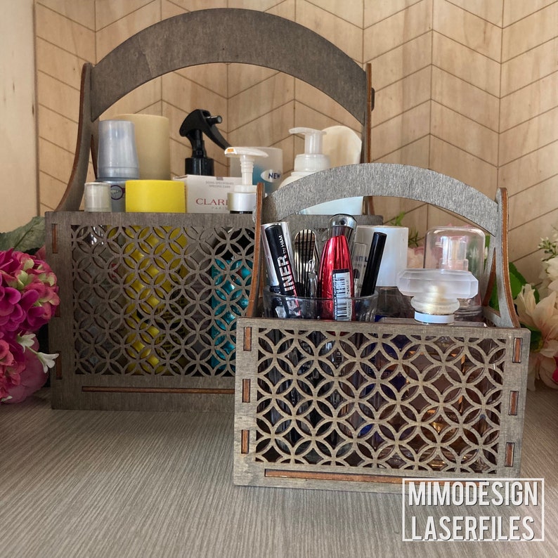 Chainmail Baskets Bundle Big + Mini for Holding Wine, Decor, Snacks ...