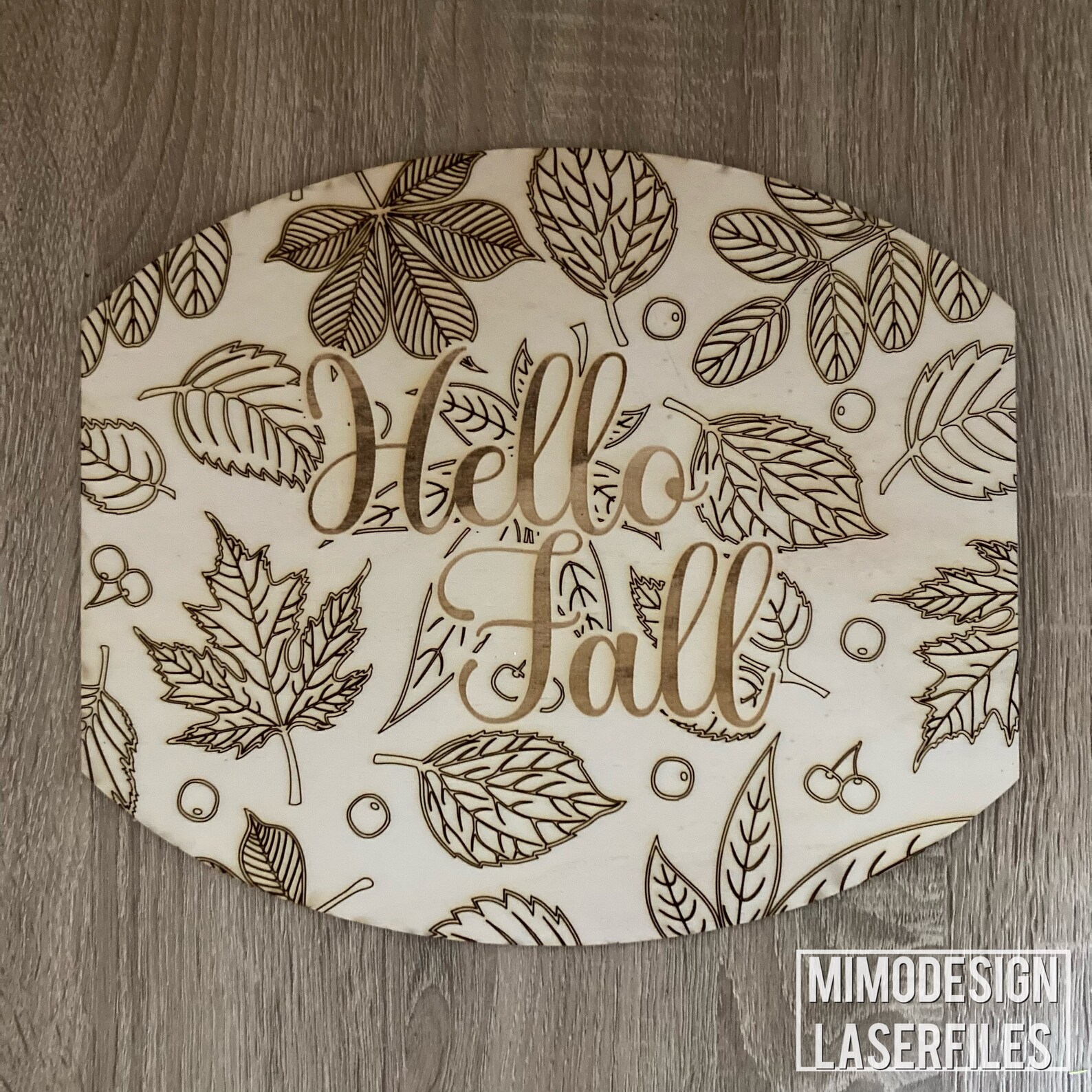 ADD ON Hello Fall Design for Interchangeable Seasonal Decor Tray ...