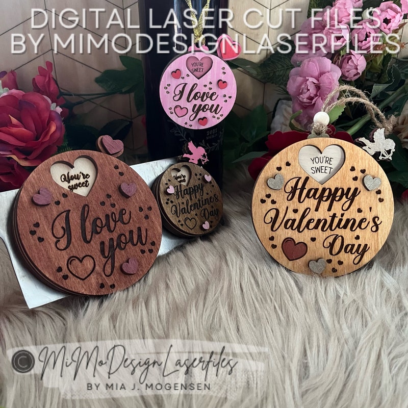 Heart Laser Magnets - Etsy