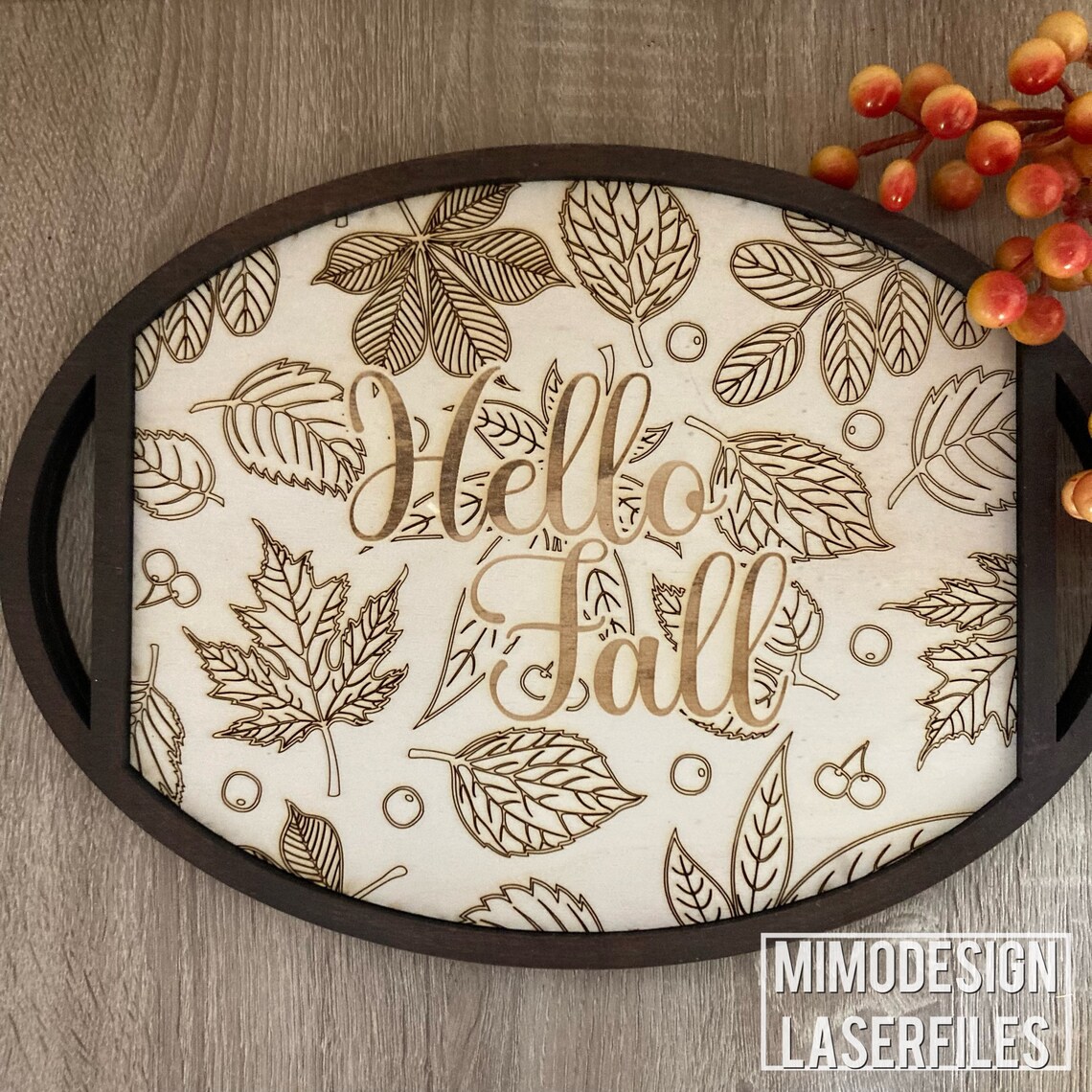 ADD ON Hello Fall Design for Interchangeable Seasonal Decor Tray ...
