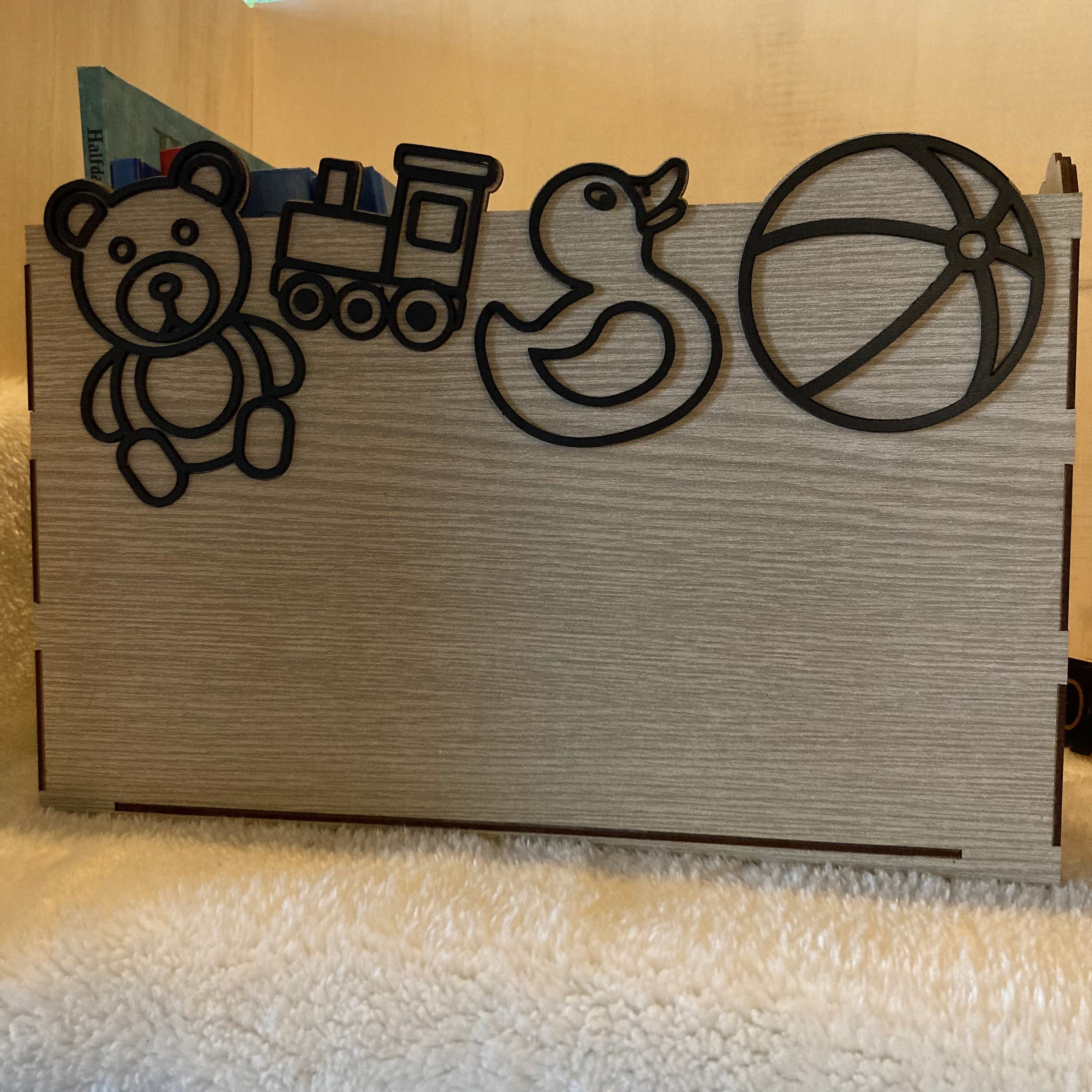 Kids Toys / Diaper / Books / Decoration Storage Box Crate - Etsy