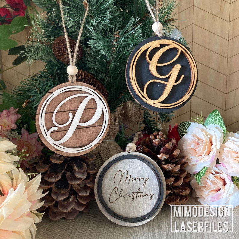 Bundle of Monogram Wreath Letters, 26 Letters - Full Alphabet Incl ...