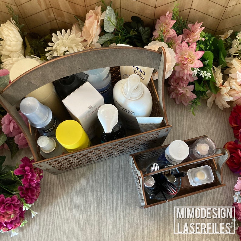 Chainmail Baskets Bundle Big + Mini for Holding Wine, Decor, Snacks ...