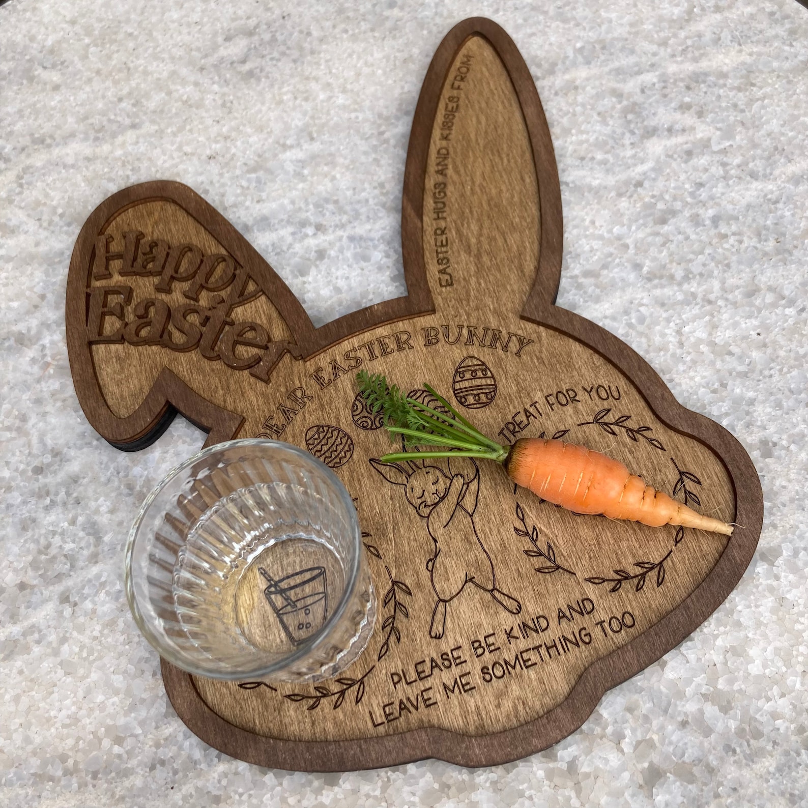 Easter Bunny Treat Trays, Scored / Lined Svg Design and Tray Cut Files ...