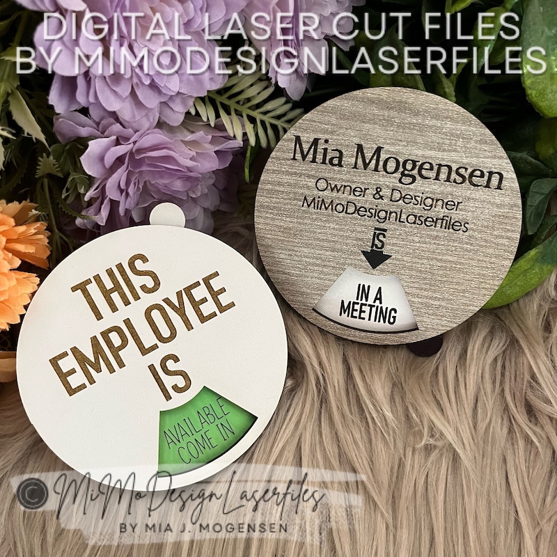Office Door Status Spinner - Etsy Office Door Status Spinner - Etsy