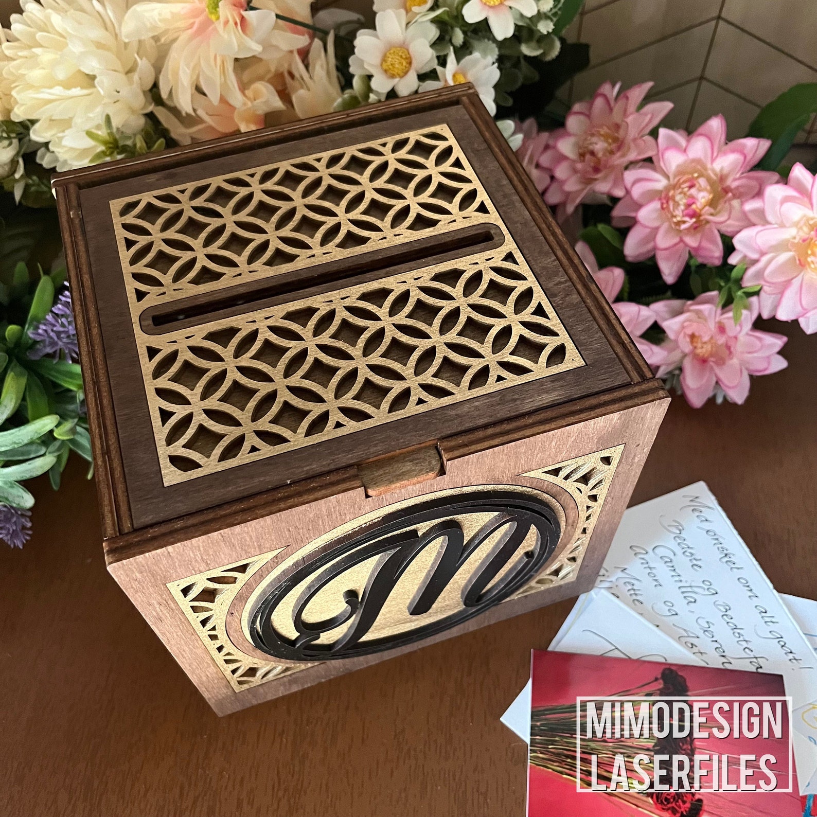 ADD ON for 3in1 BOX Chain Mail Chic Design With - Etsy