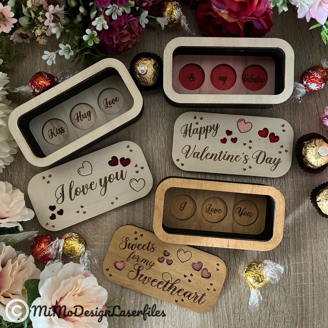 Statement 3 Pcs Chocolate Candy Box With Multiple Options for - Etsy