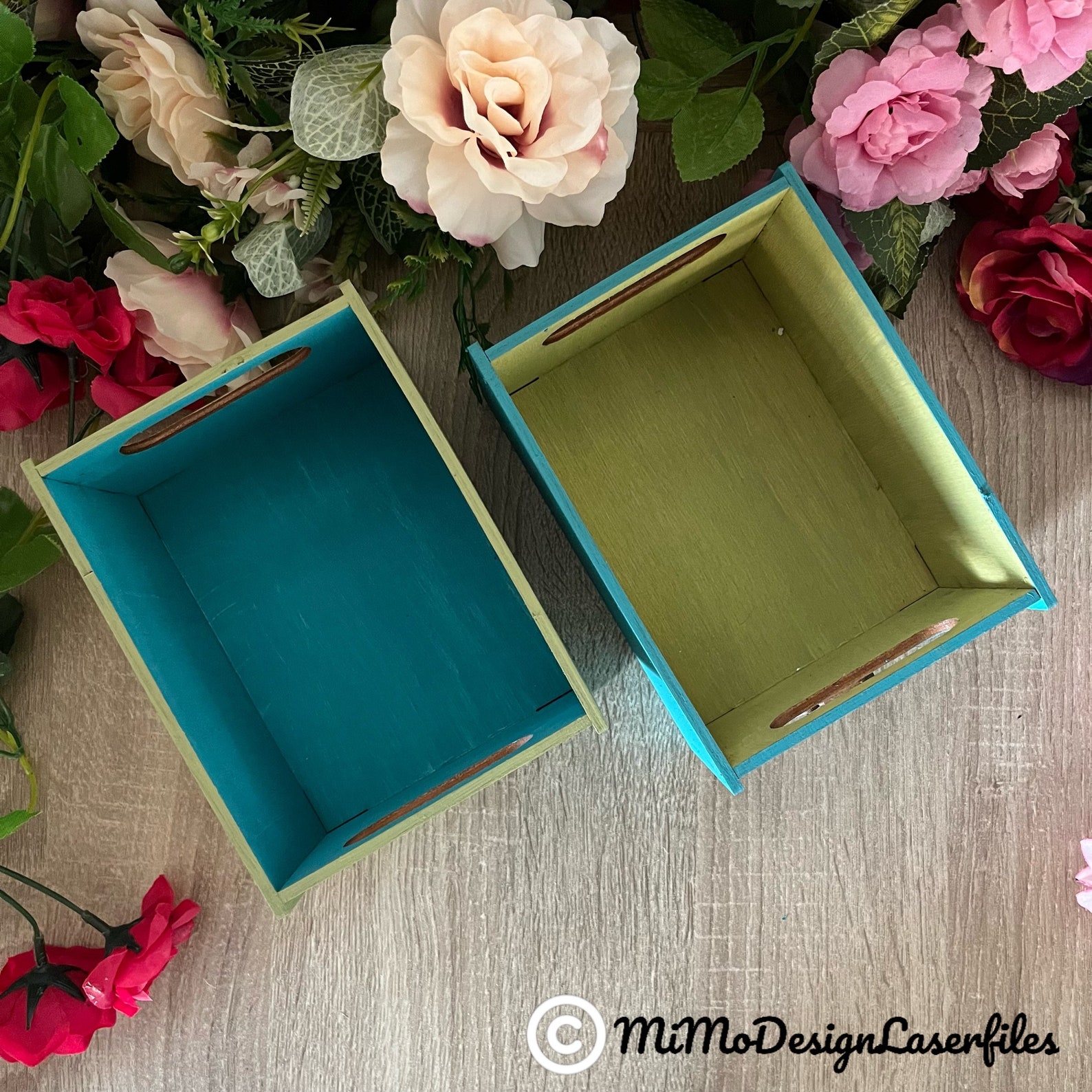 Mini Box / Crate for Small Kids Books Gifts Decor Storage - Etsy