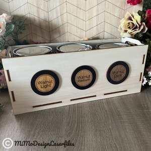 Stacking Boxes for 3 Paint, Stain, Varnish Cans for Storage ...