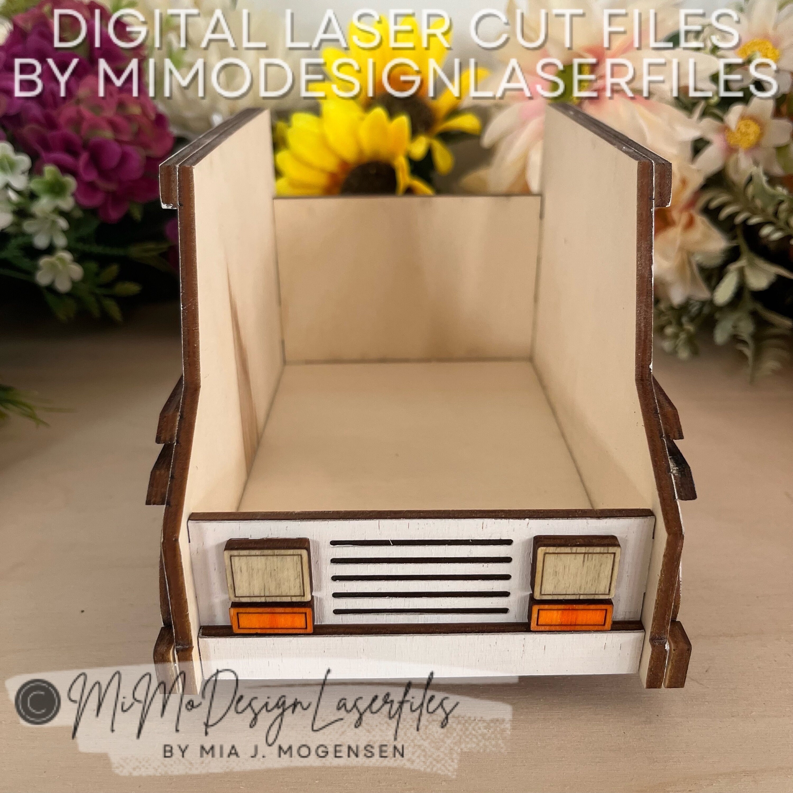 Mini Postal Service USPS Van / Car Gift Box / Crate for Personalization ...