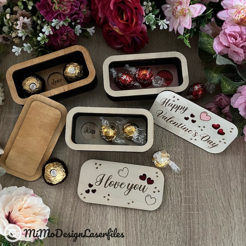 Statement 3 Pcs Chocolate Candy Box With Multiple Options for - Etsy