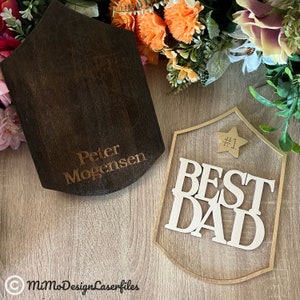 Best Dad Plaque for Name Personalization and Great for Father's Day ...