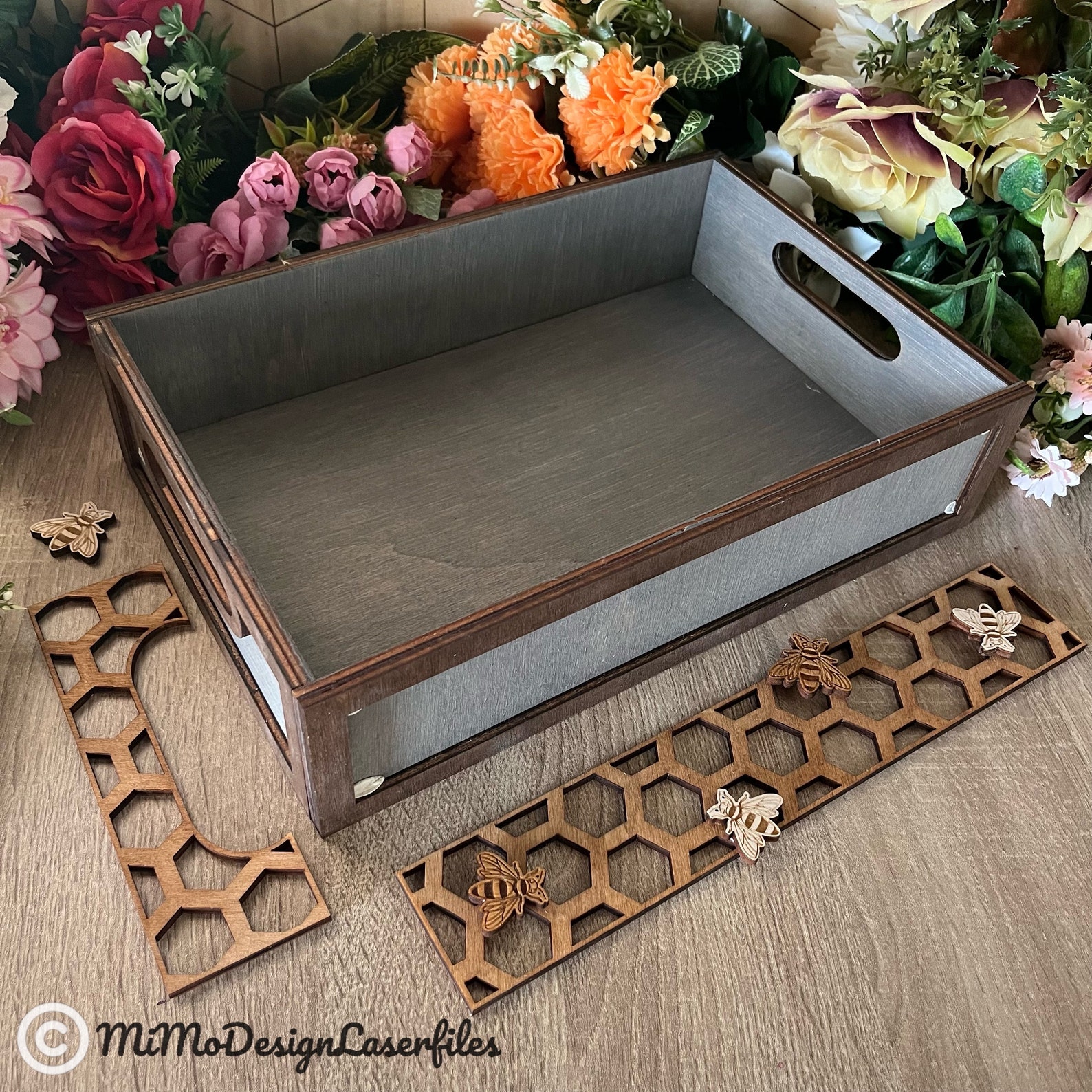 Honeycomb Sides (ADD ON) for the Serving / Home Decor Trays - Matches ...