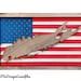 LONG ISLAND Seperated Flag Sign With the American Flag and Frames, Easy ...
