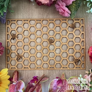 Inlays (ADD ONS) 2 Honeycomb Designs for Decorative Inlay Home Decor ...