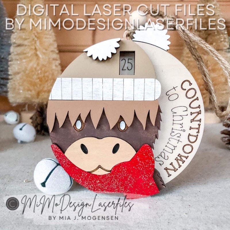 Highland Cow Scroll Saw Pattern - Etsy