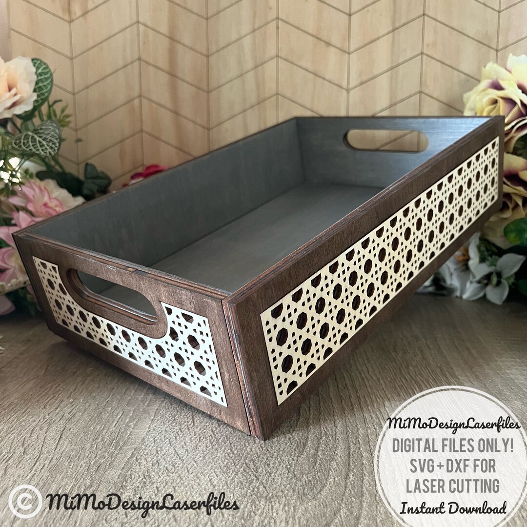 Rattan Laced Sides (ADD ON) for the Serving / Home Decor Trays ...