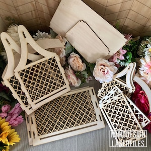 Arabesque Baskets Bundle Big + Mini for Holding Wine, Decor, Snacks ...