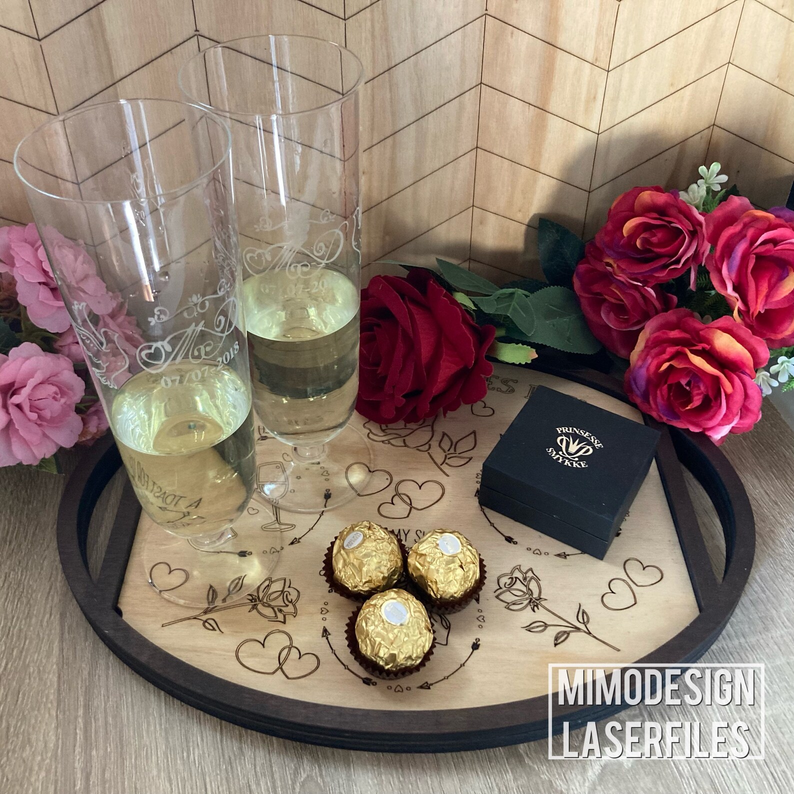 ADD ON Valentines Day Love Treat Tray for Interchangable - Etsy