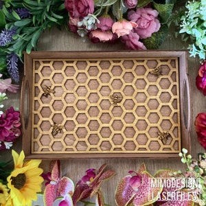 Inlays (ADD ONS) 2 Honeycomb Designs for Decorative Inlay Home Decor ...