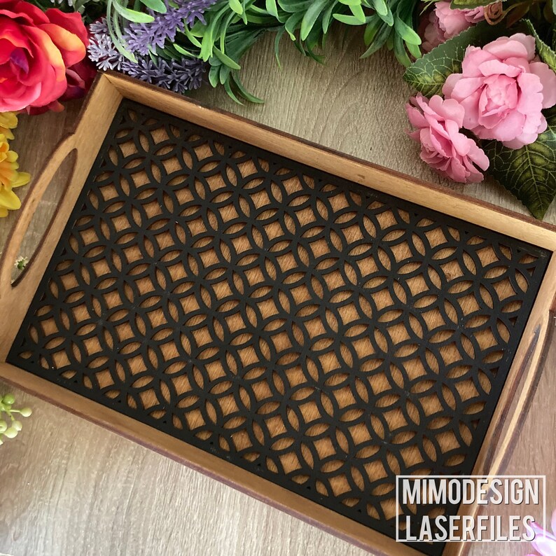 Inlay (ADD ON) for Decorative Home Decor Trays With Interchangable ...
