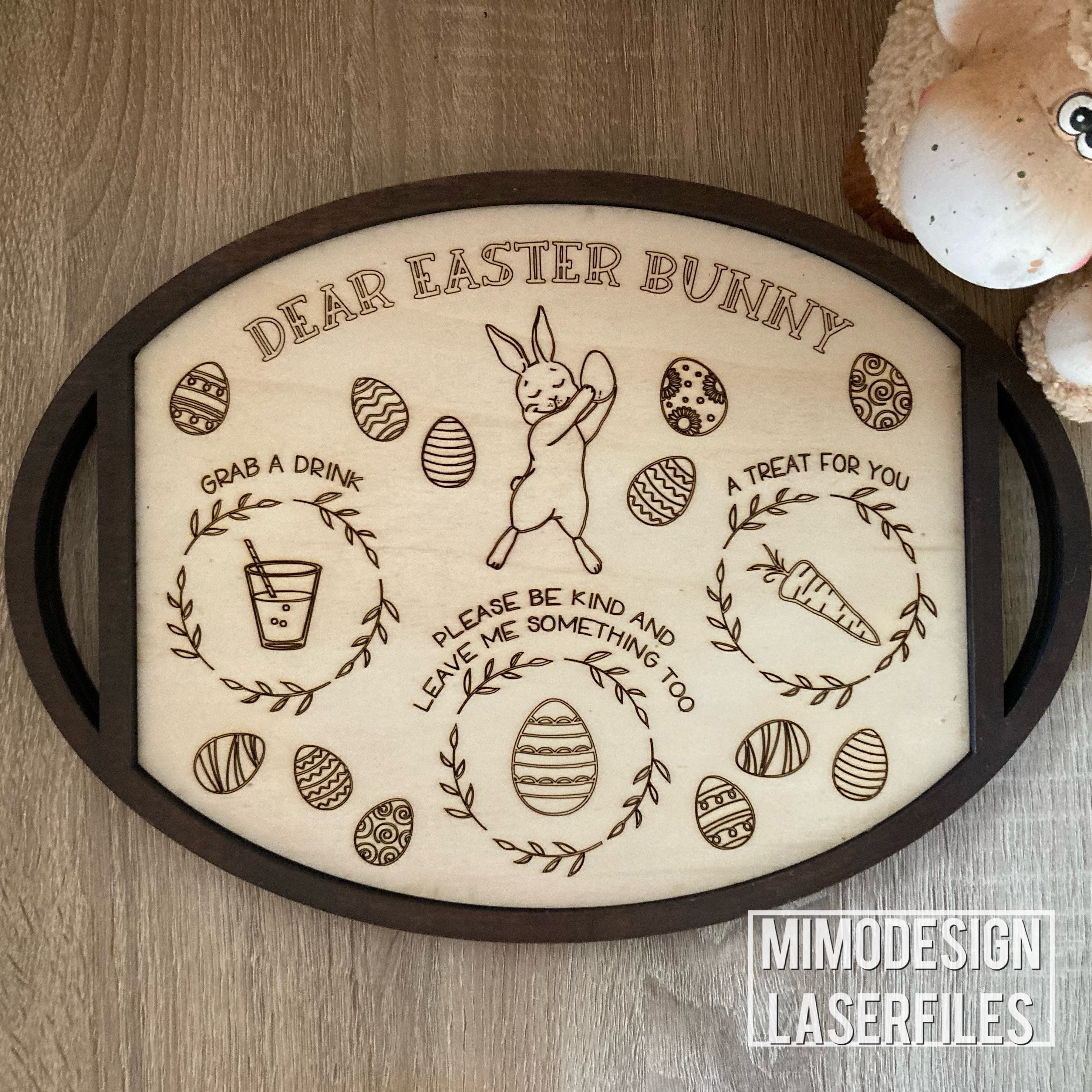 ADD ON Easter Treat Tray for Interchangable Seasonal Decor - Etsy