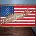 LONG ISLAND Seperated Flag Sign With the American Flag and Frames, Easy ...