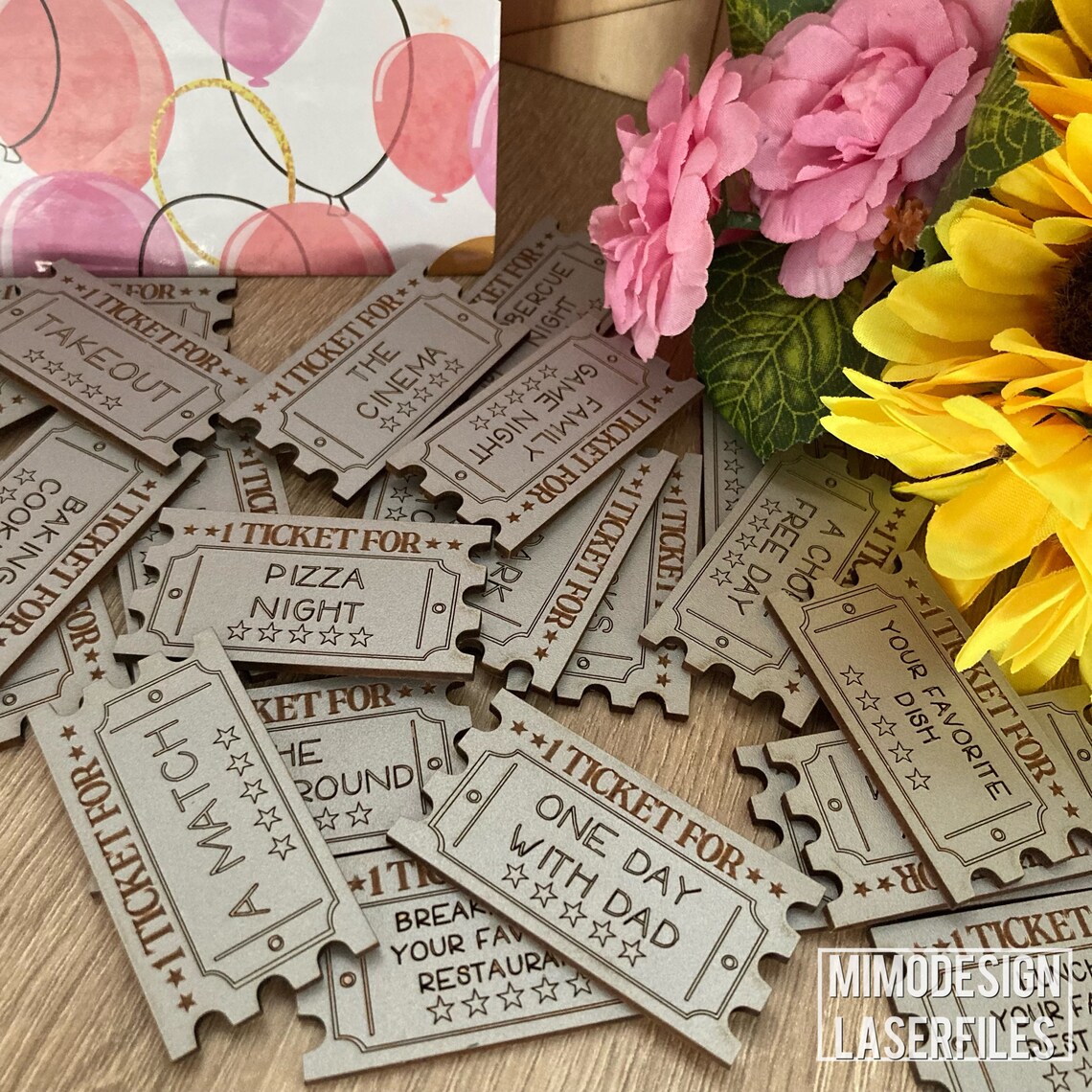 Reward Tickets for Kids 25 Scored / Lined or Engraved Pre Texted ...
