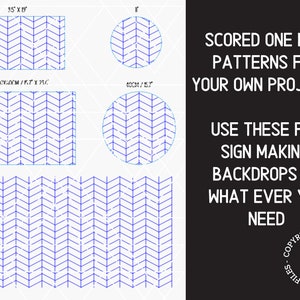 Scored One Line Design for Sign Backings, Backdrops, Diy Designs, Round ...