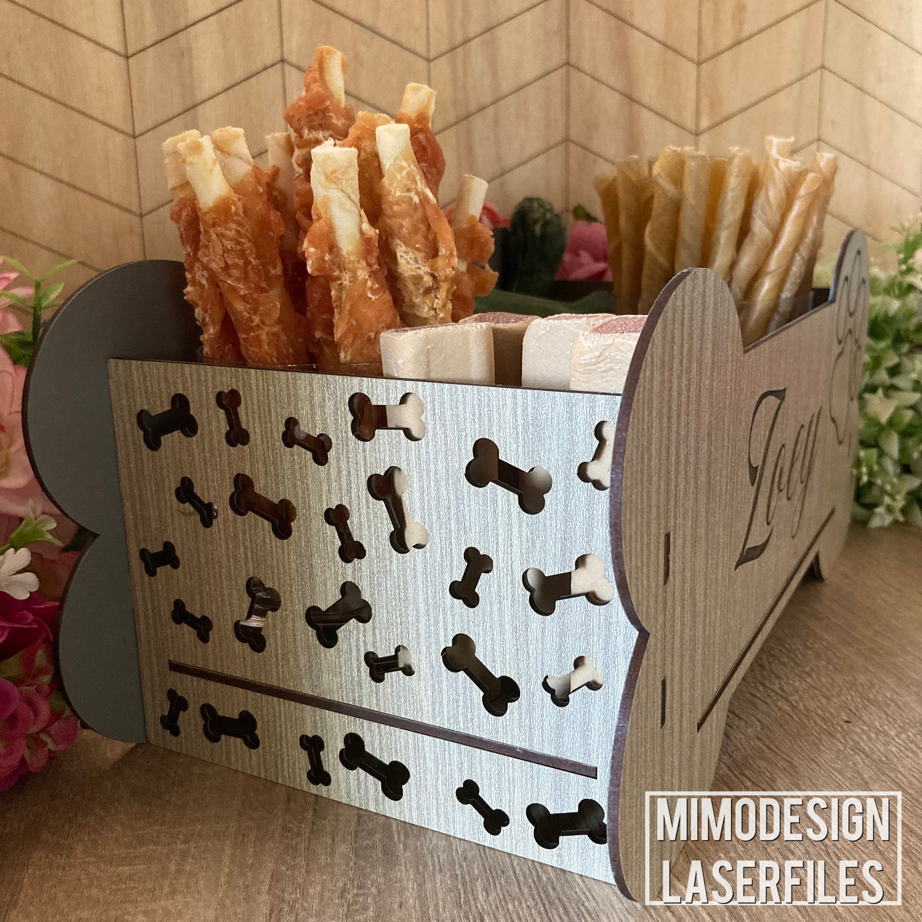 Dog Bone Treats Box for Snacks Toys Shampoo Leashes - Etsy