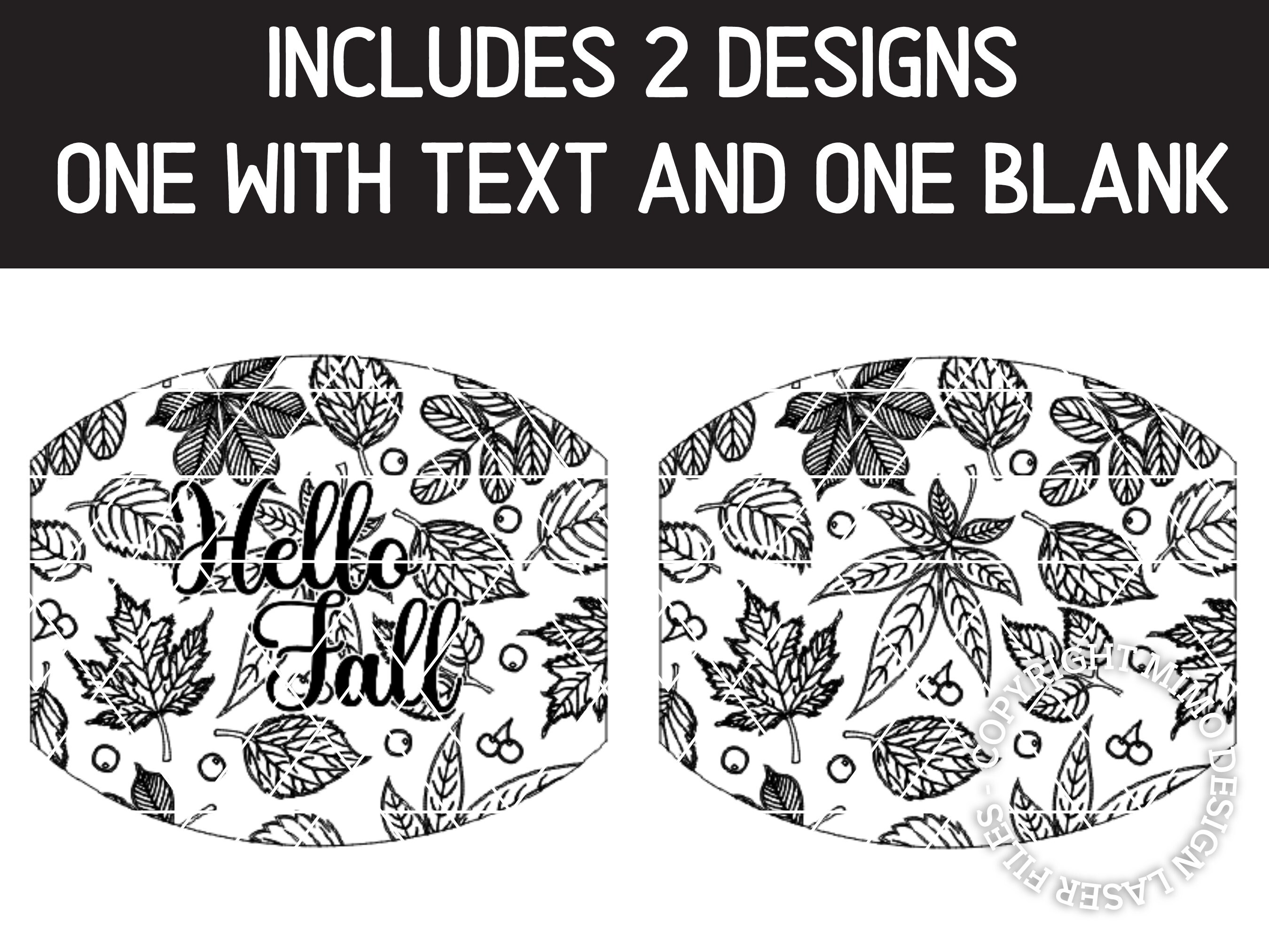 ADD ON Hello Fall Design for Interchangeable Seasonal Decor Tray ...