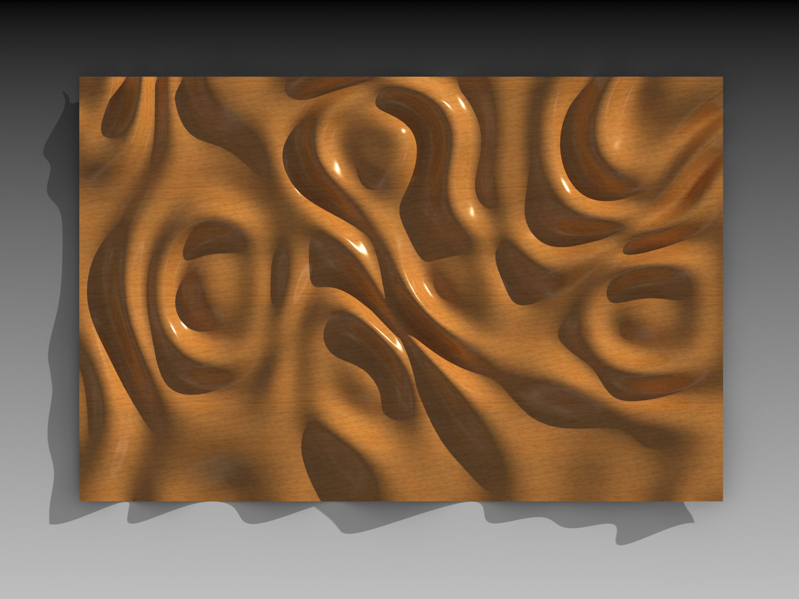 CNC Router Files, CNC Files for Wood, Parametric Wall Art, Abstract ...