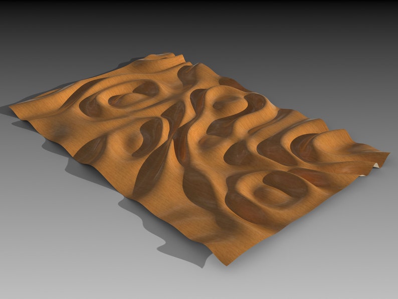 CNC Router Files, CNC Files for Wood, Parametric Wall Art, Abstract ...