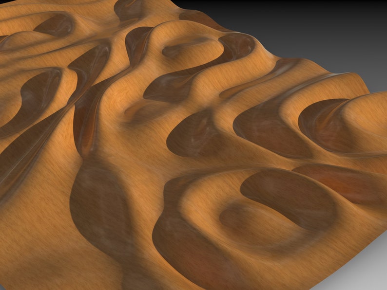 CNC Router Files, CNC Files for Wood, Parametric Wall Art, Abstract ...