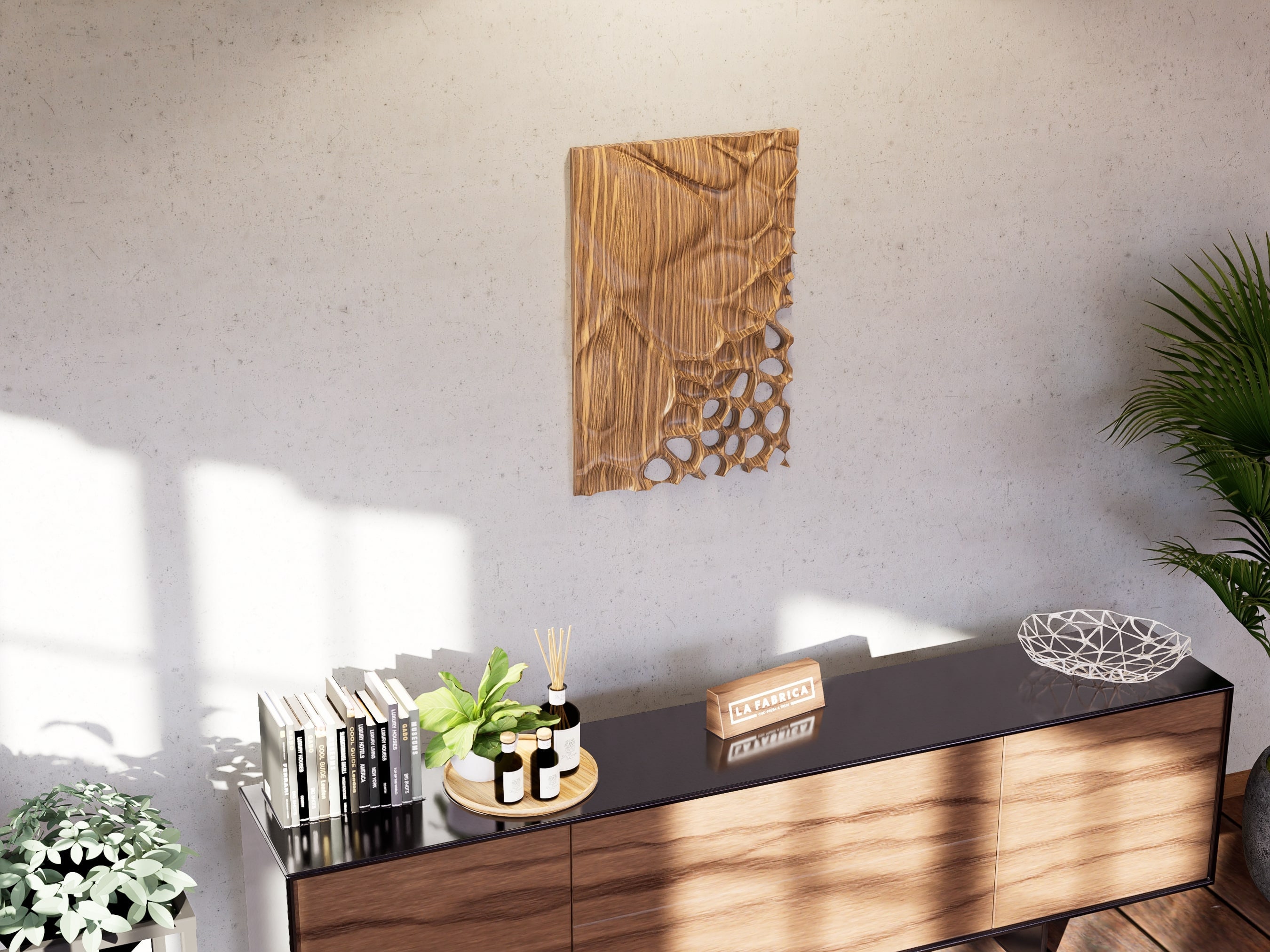 CNC Router Files, CNC Files for Wood, Parametric Wall Art, Abstract ...