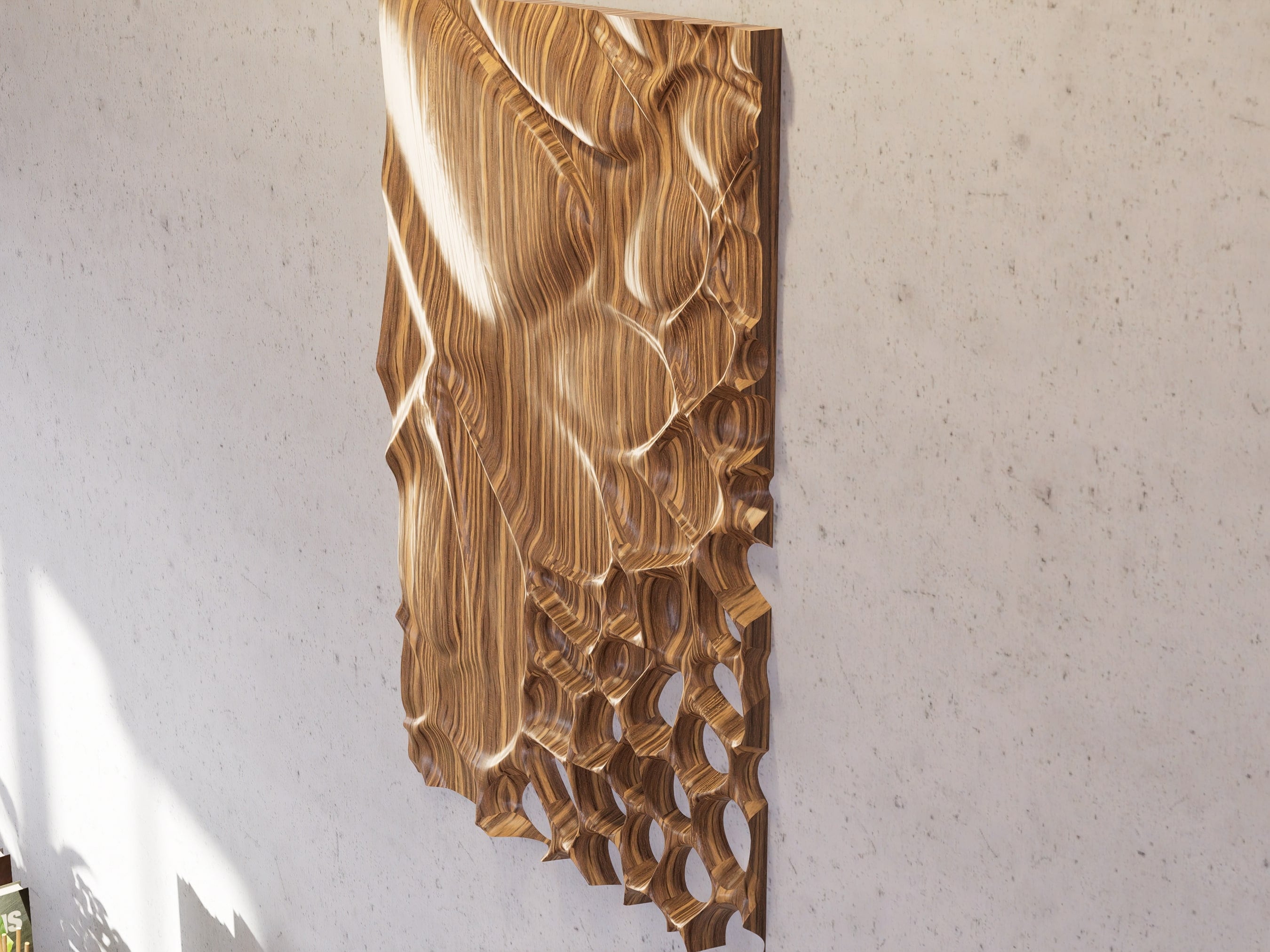 CNC Router Files, CNC Files for Wood, Parametric Wall Art, Abstract ...