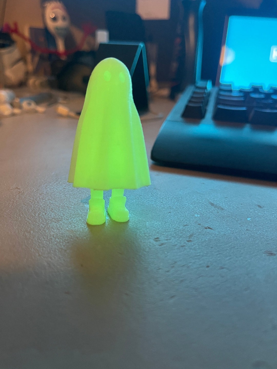 3D Printed Adorable Standing Ghost - Etsy