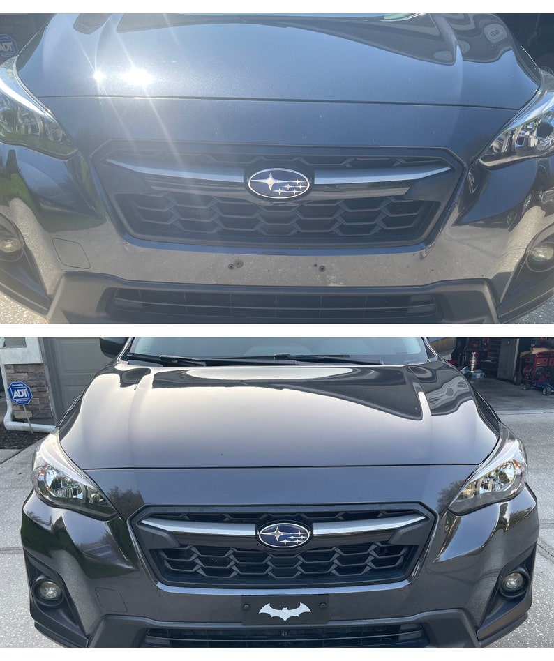 Subaru Crosstrek Front License Plate Delete - Etsy