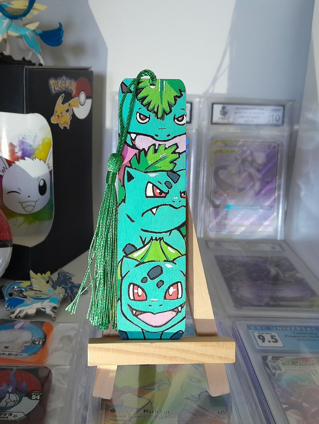 Hand-painted Pokémon Bookmark bulbasaur, Ivysaur, Venusaur Version - Etsy