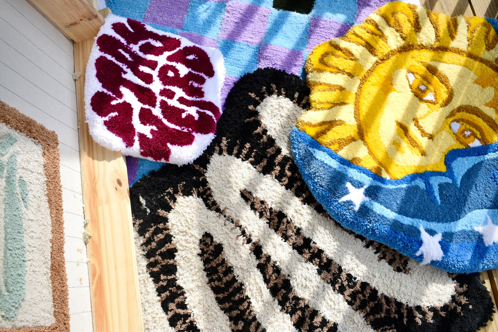 Sun and Moon Tufted Rug! - Etsy