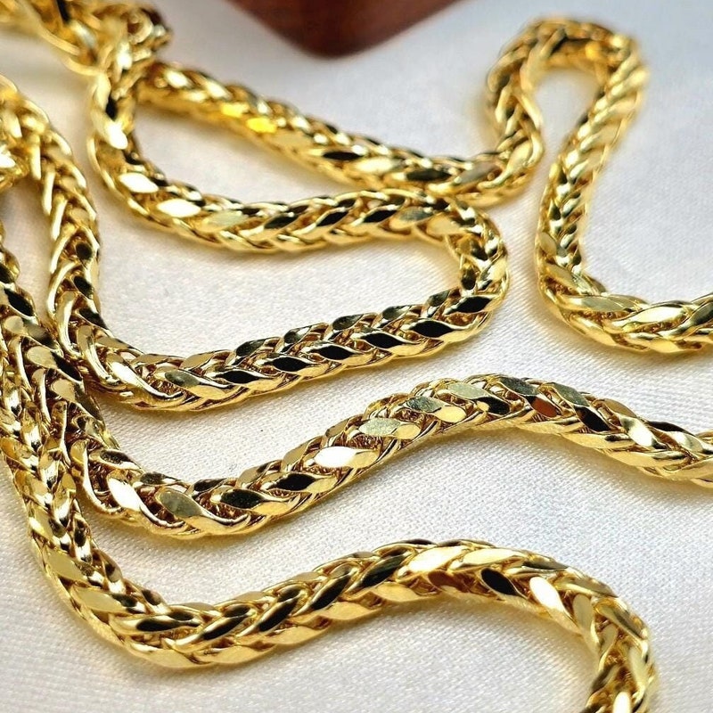 18k Franco 4mm - Etsy