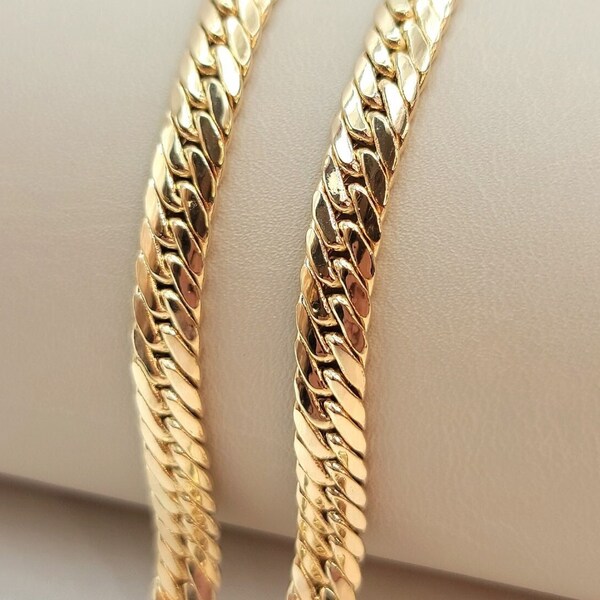 18k Solid Gold Bracelet Mens - Etsy