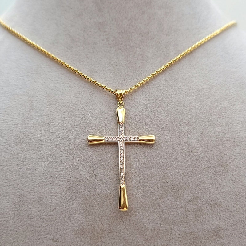 Jesus Cross Necklace - Etsy