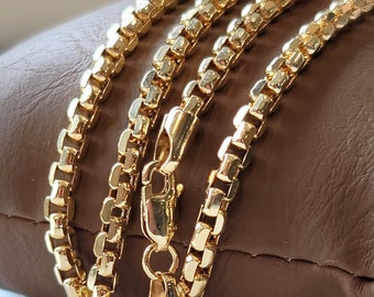 Box Style Chain - Etsy