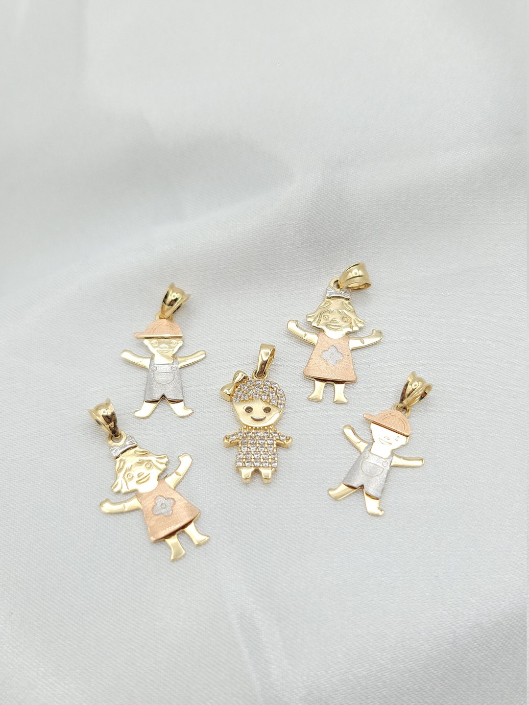 Baby Shower Gifts! Children's 14K Solid Gold Pendants. Birthday Gifts ...