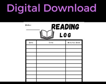 Book Club Bundle Notes Digital Template, Minimalistic, Printable ...
