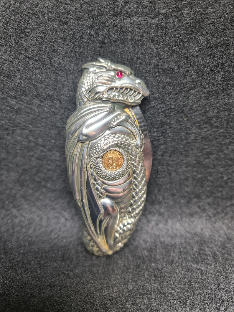 Franklin Mint Mistress of Fire Pocket Knife Folder Limited Edition ...