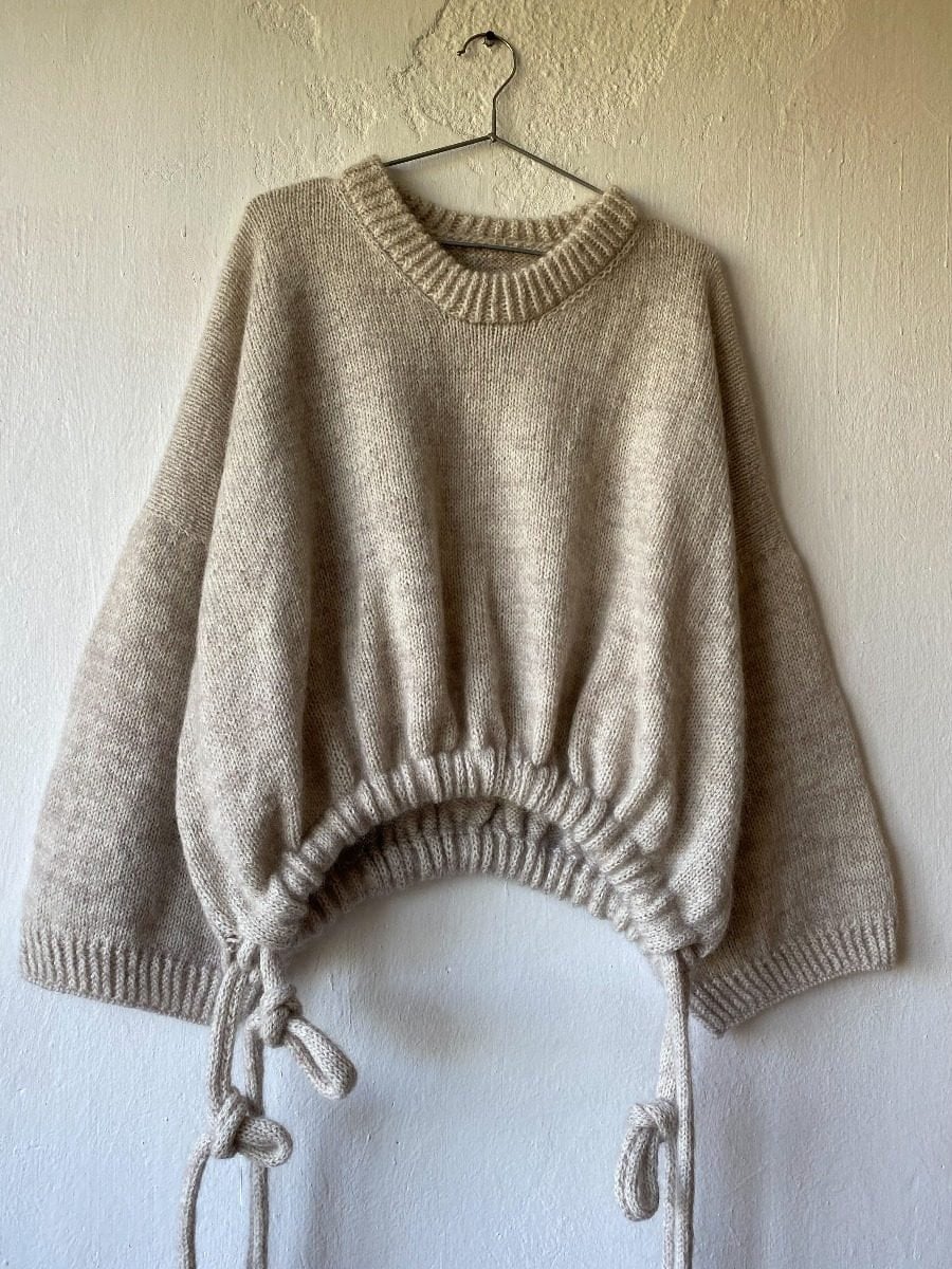 Knitting Pattern for Fairy Tale Sweater, Crew Neck, Stylish Design - Etsy