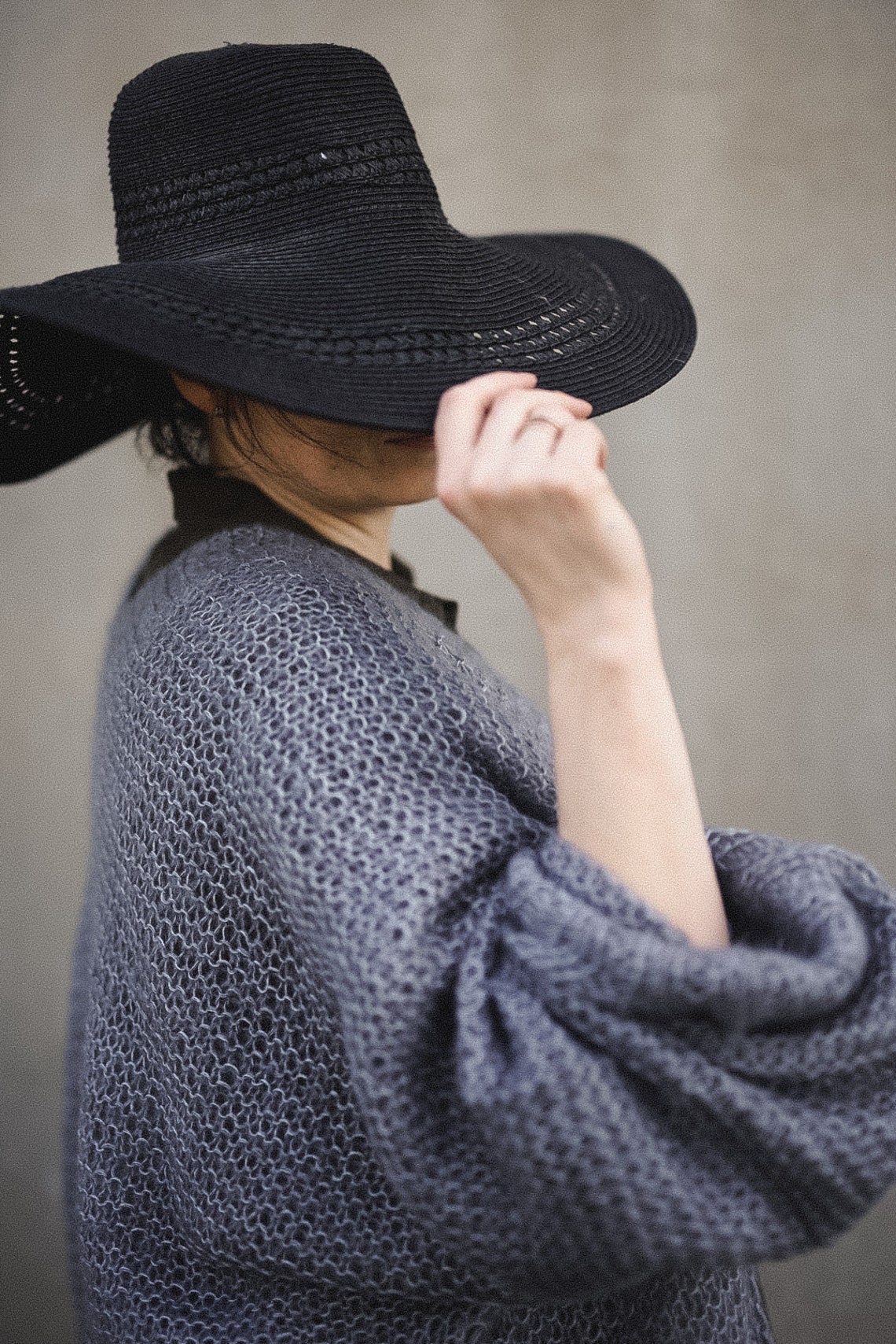 Knitting Pattern for Flower Cardigan Oversize Cardigan - Etsy